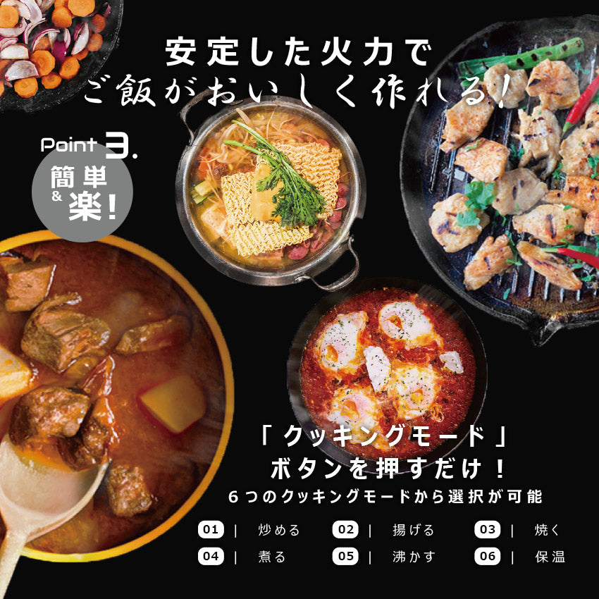 ルーザー LOOSER SECクッキングトップ100 SEC100 電気調理器具 1カラー │Z-CRAFT（ゼットクラフト） WEB本店