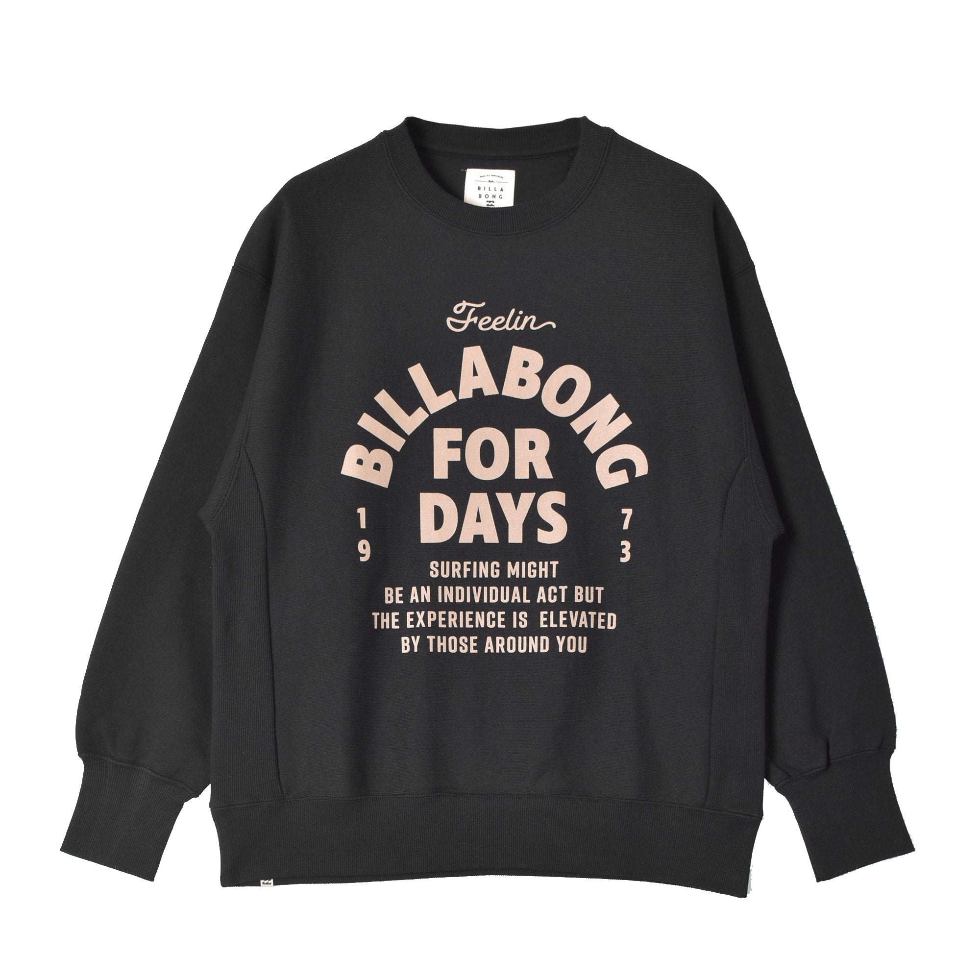 ビラボン BILLABONG SIDE RIB HEAVY SWEAT BE014004 トレーナー 3カラー │Z-CRAFT（ゼット ...