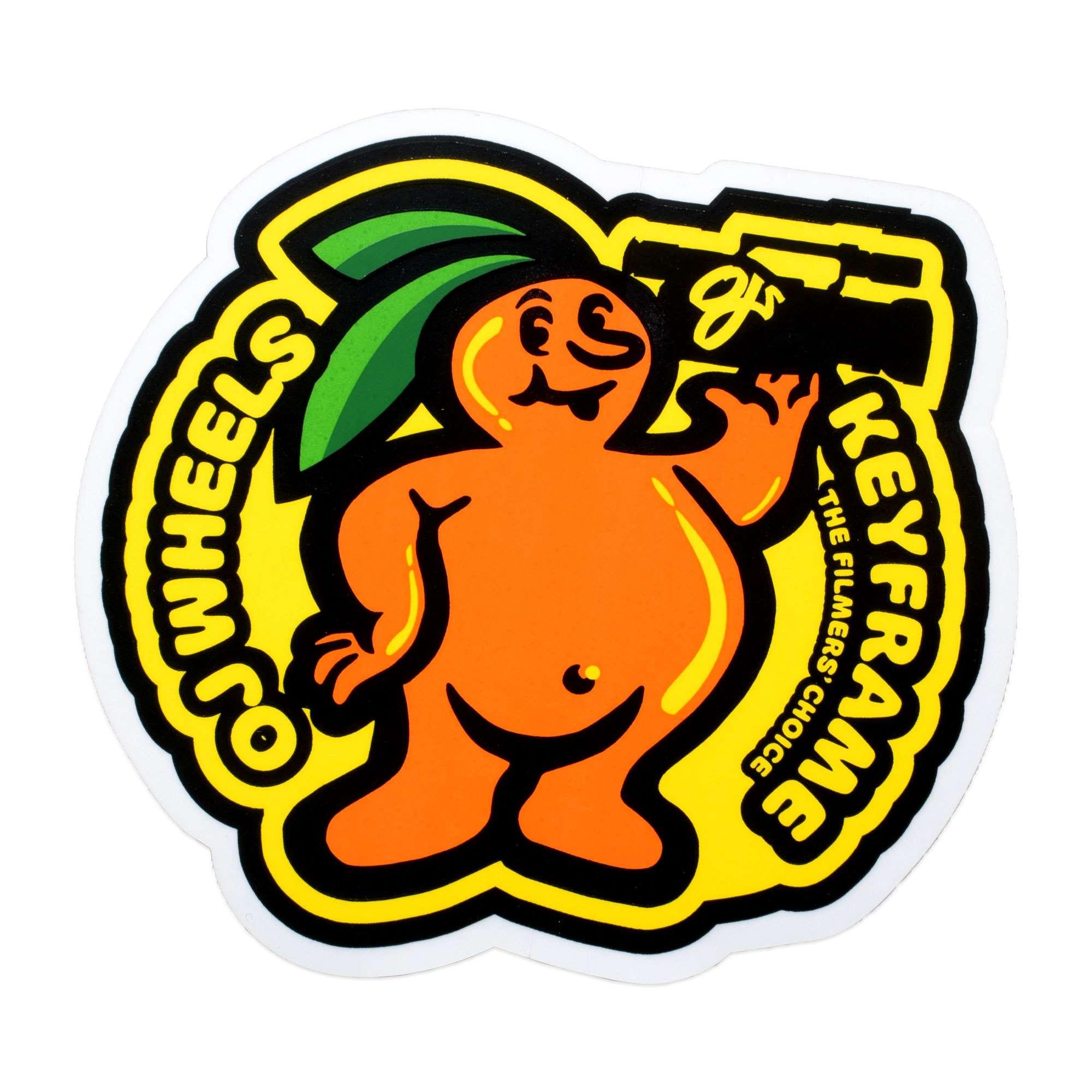 オージェー（OJ） OJ ステッカー KEYFRAME CLEAR MYLAR STICKER 4IN×3.75IN 88281741│Z ...